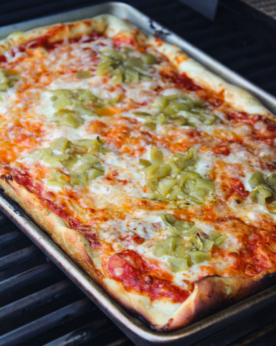 Hatch Green Chile Pizza Crust – Zia Hatch Chile Company