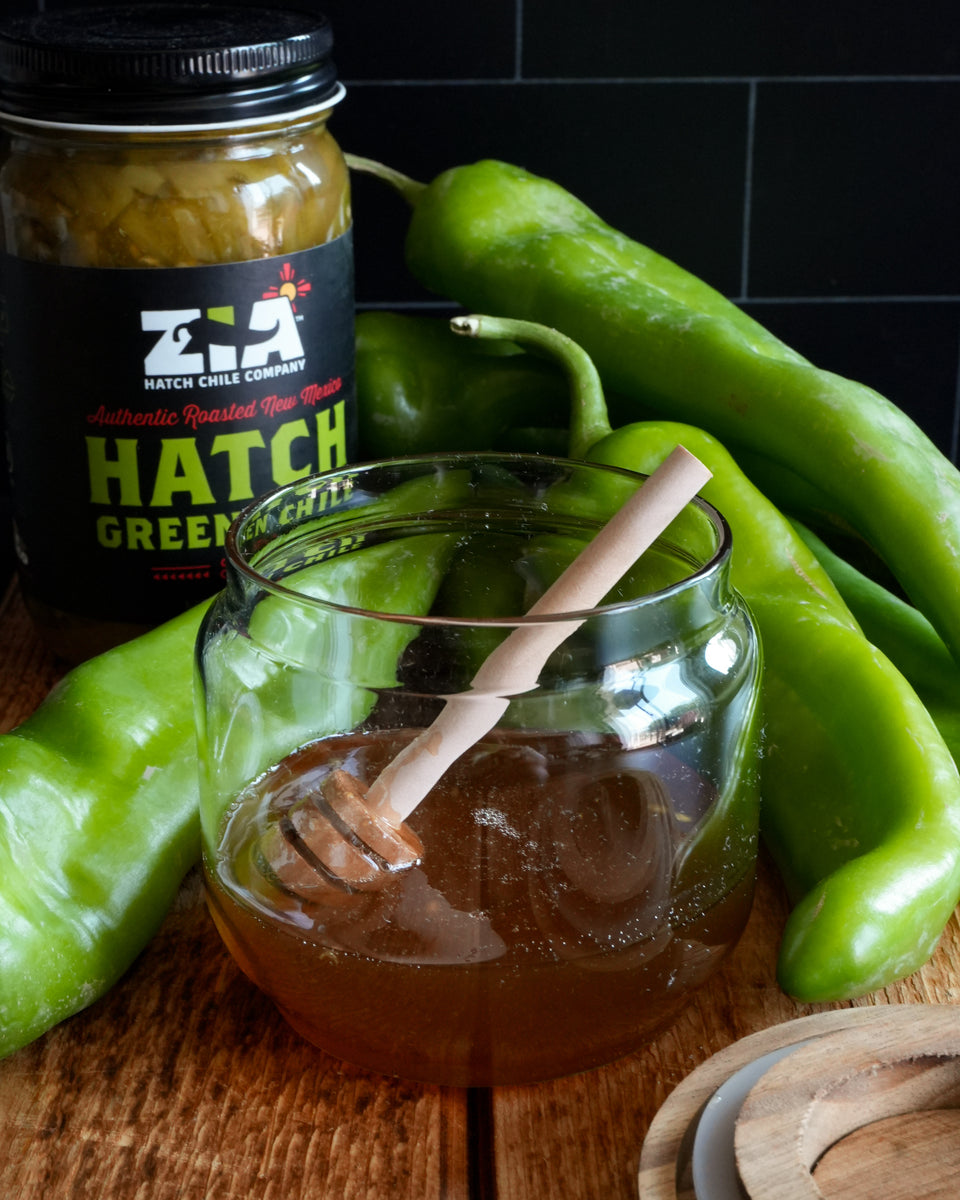 Hatch Green Chile Hot Honey – Zia Hatch Chile Company